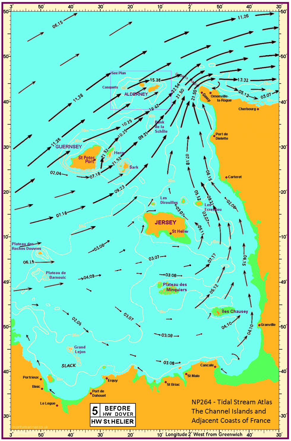 NP264 Channel Isles : Monty Mariner
