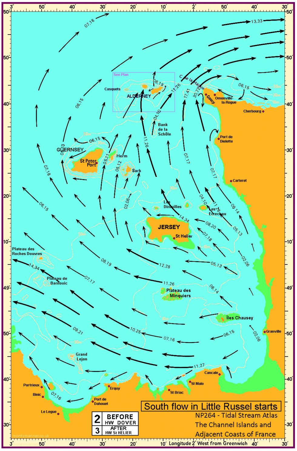 NP264 Channel Isles : Monty Mariner
