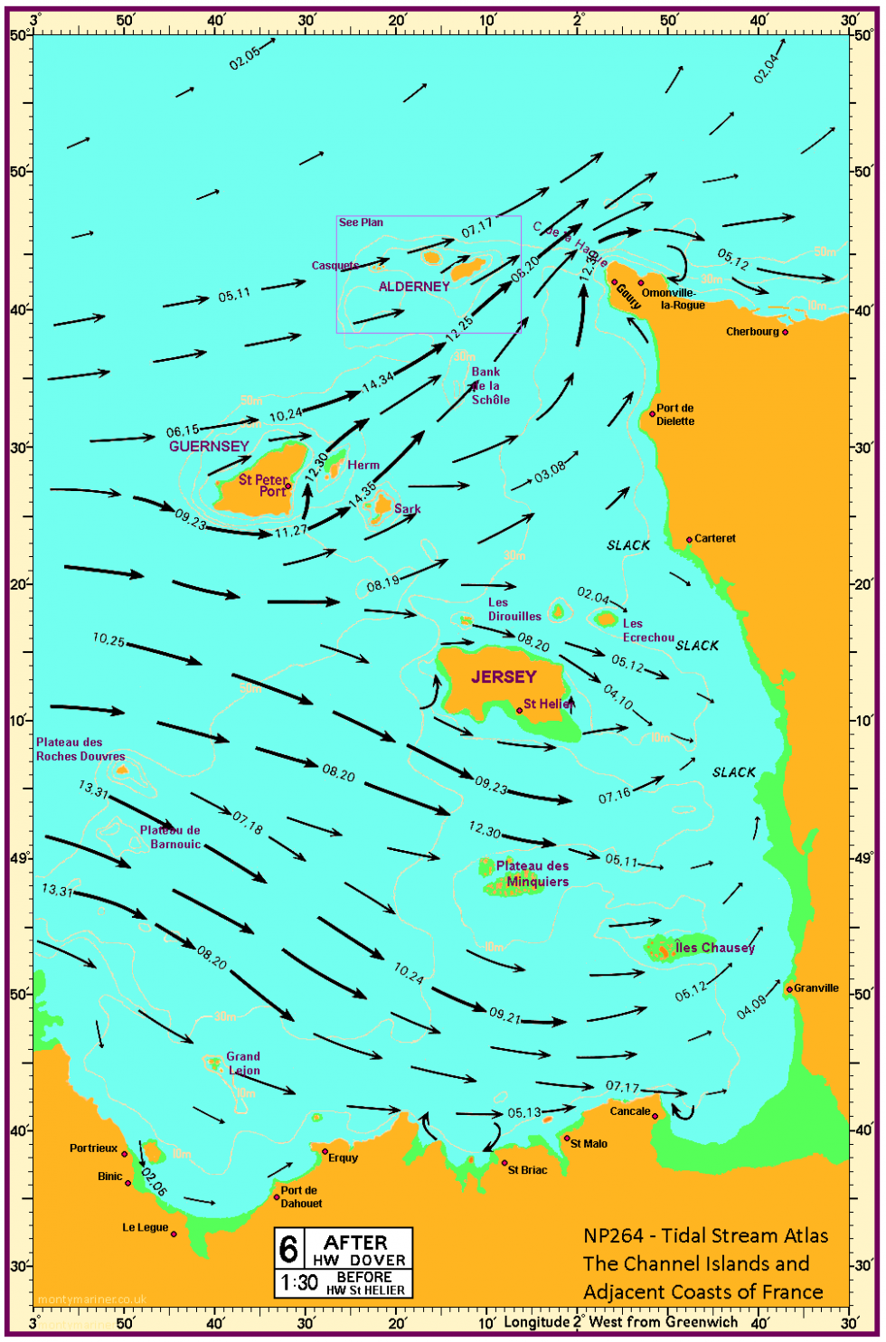 NP264 Channel Isles : Monty Mariner